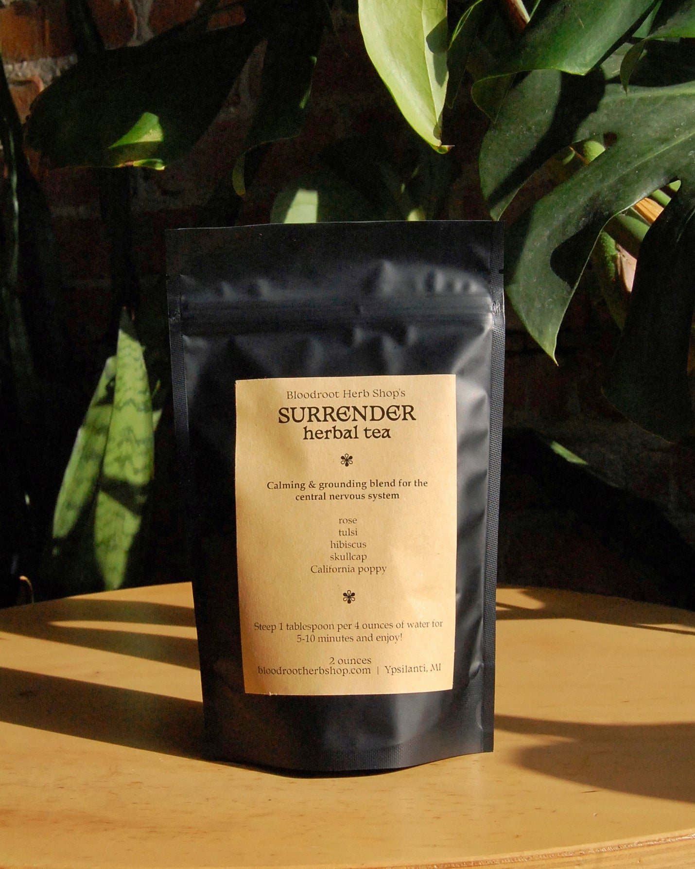 Surrender | Herbal Tea – Bloodroot Herb Shop